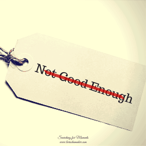 Why Are You Wrestling with Not Good Enough? - Lori Schumaker
