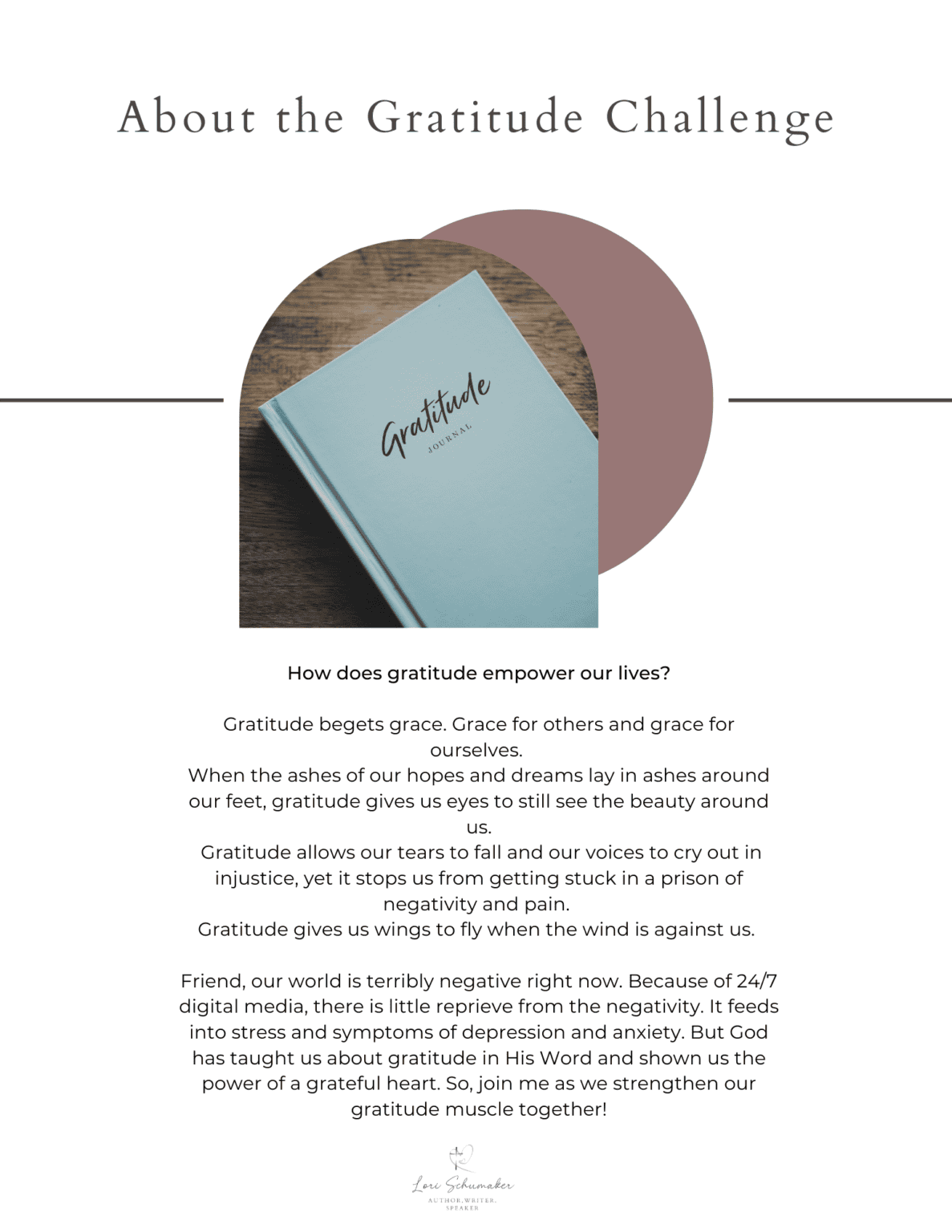 Get This Biblical 21-Day Gratitude Challenge and Change Your Mindset ...