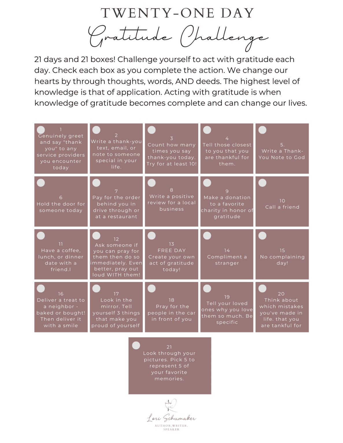 Get This Biblical 21-Day Gratitude Challenge and Change Your Mindset ...