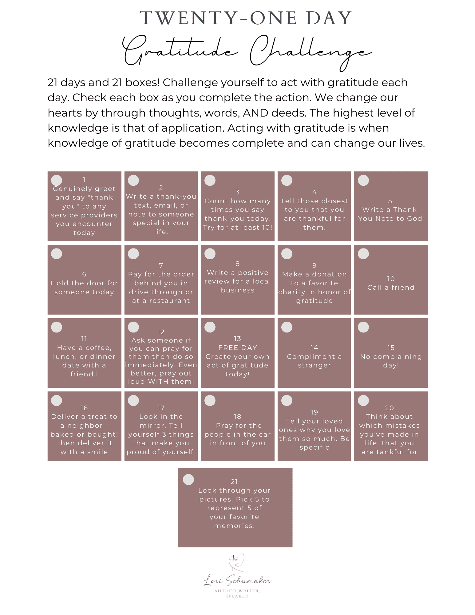 Get This Biblical 21-Day Gratitude Challenge and Change Your Mindset ...