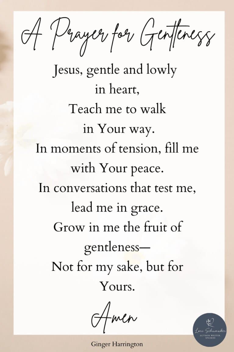 Fruit of the Spirit: Gentleness as a Quiet but Fearless Spiritual ...